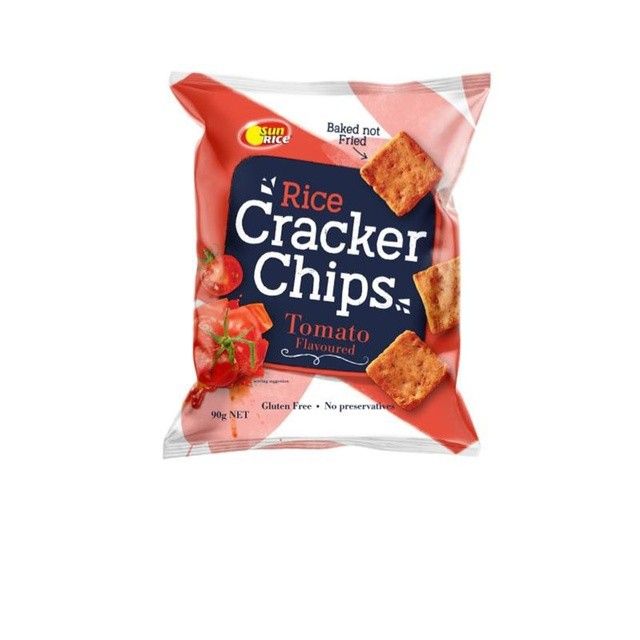 sun rice rice cracker baked crisp healthy snacking baked rice crisps ...