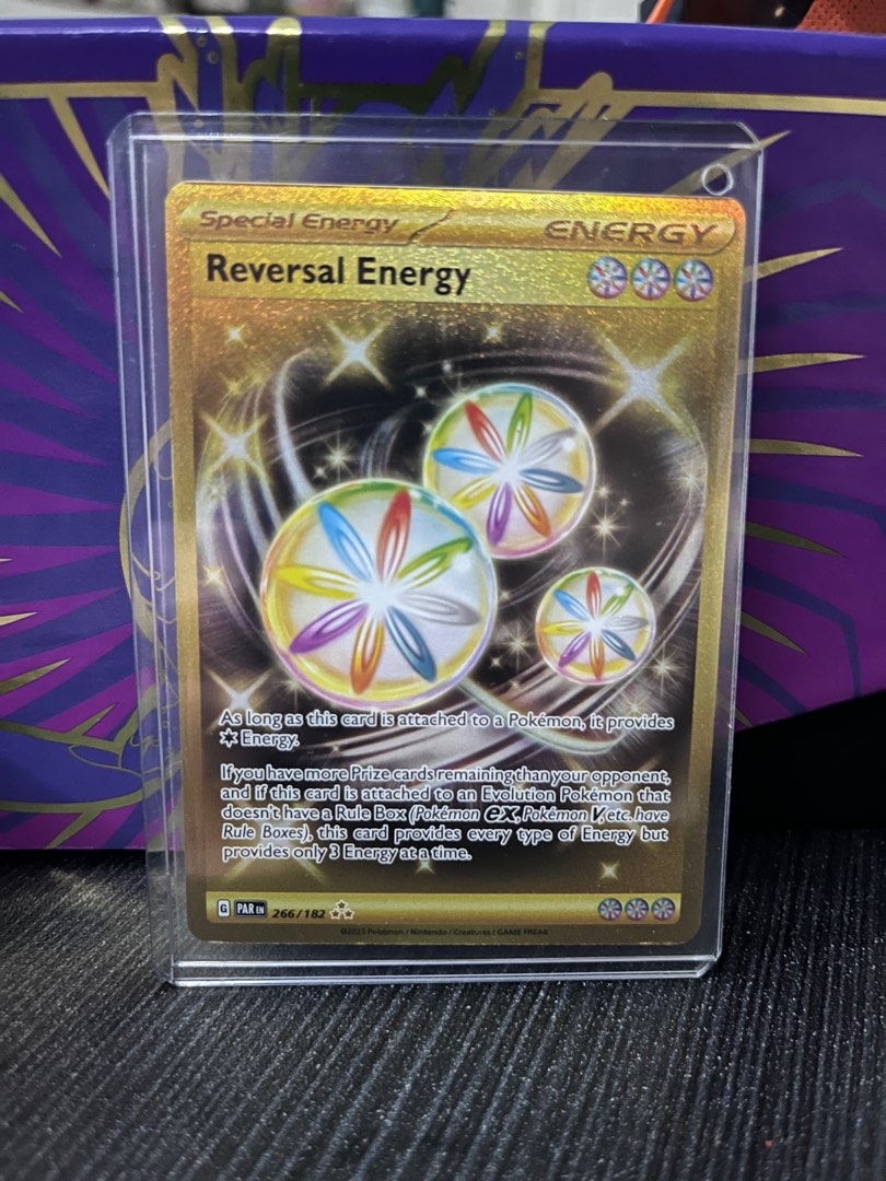 SV04 Gold Reversal Energy Paradox Rift, Hobbies & Toys, Toys & Games on ...