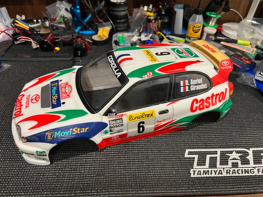 Tamiya 1/10 Corolla Rally RC body, Hobbies & Toys, Toys & Games on ...