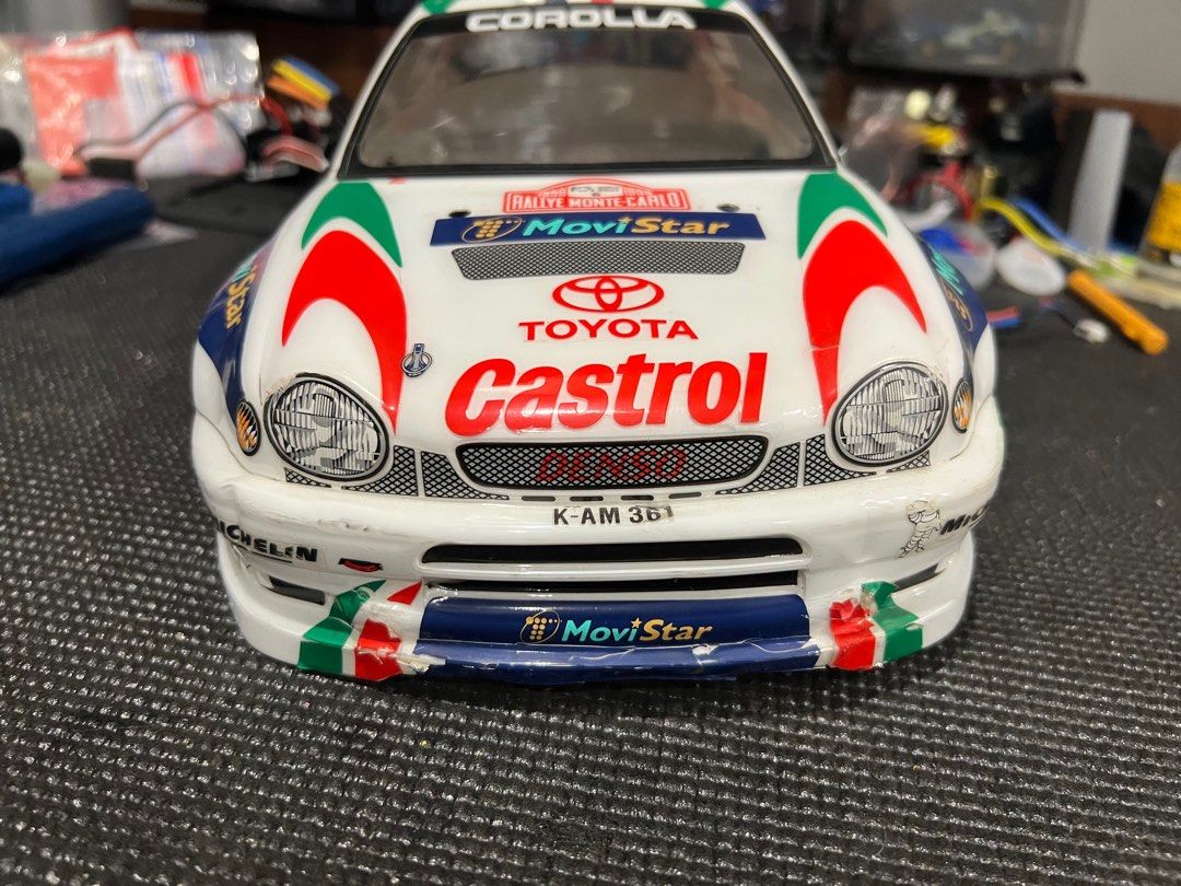 Tamiya 1/10 Corolla Rally RC body, Hobbies & Toys, Toys & Games on ...