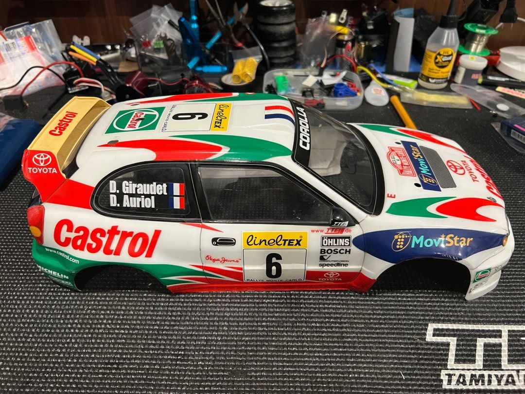 Tamiya 1/10 Corolla Rally RC body, Hobbies & Toys, Toys & Games on ...