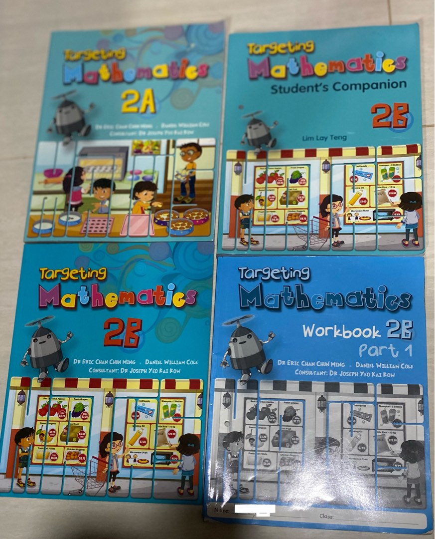 Targeting Mathematics Primary 2A 2B, Hobbies & Toys, Books & Magazines ...