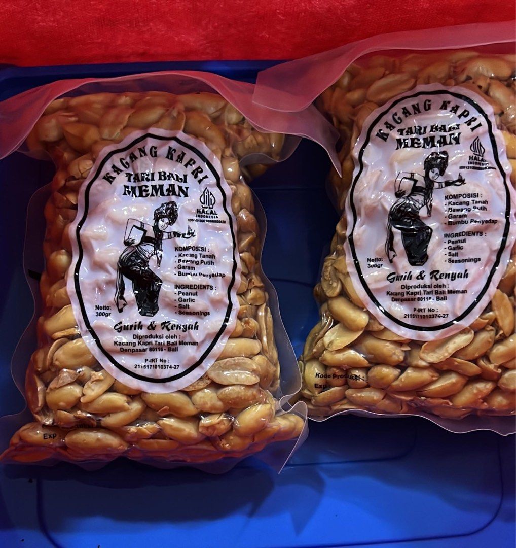 Tari Bali Garlic Roasted Peanut, Food & Drinks, Packaged & Instant Food ...