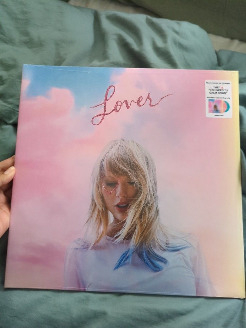 Taylor Swift - Lover Vinyl Record, Hobbies & Toys, Music & Media ...