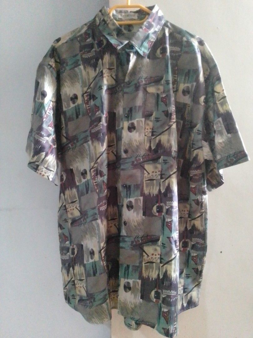 T.Corner Thai Silk Men Polo Shirt, Men's Fashion, Tops & Sets, Tshirts & Polo Shirts on Carousell