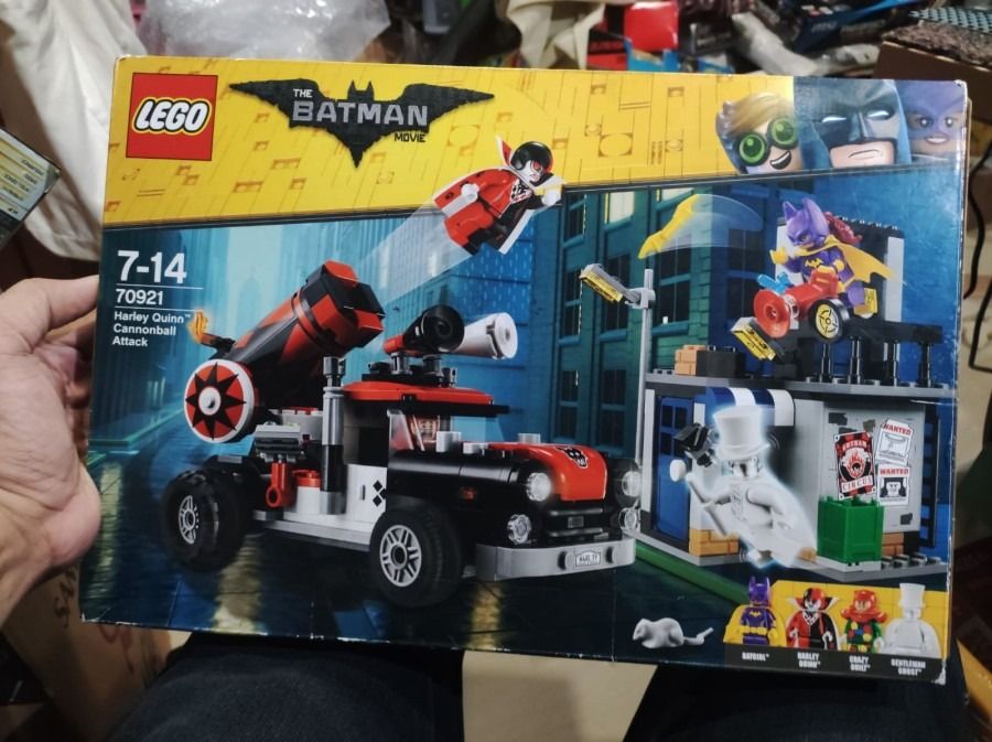 The LEGO Batman Movie: Harley Quinn Cannonball Attack (Segel), Toys ...