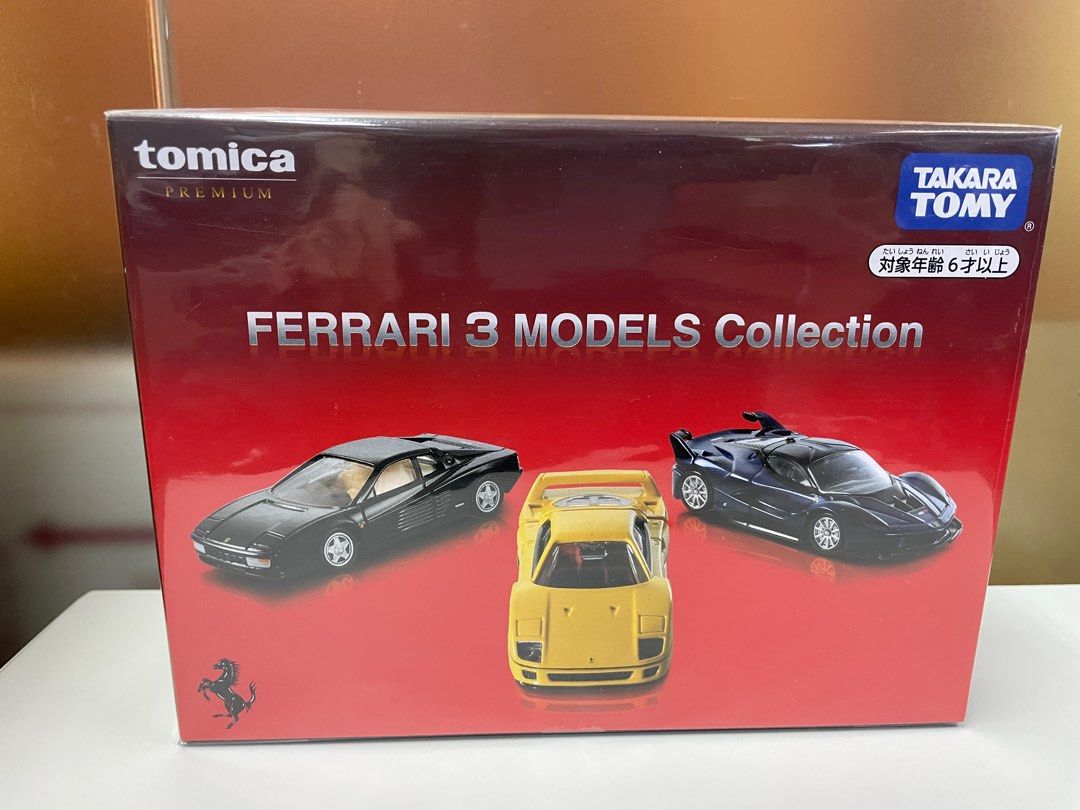 Tomica Premium Ferrari 3 Model, Hobbies & Toys, Toys & Games on Carousell