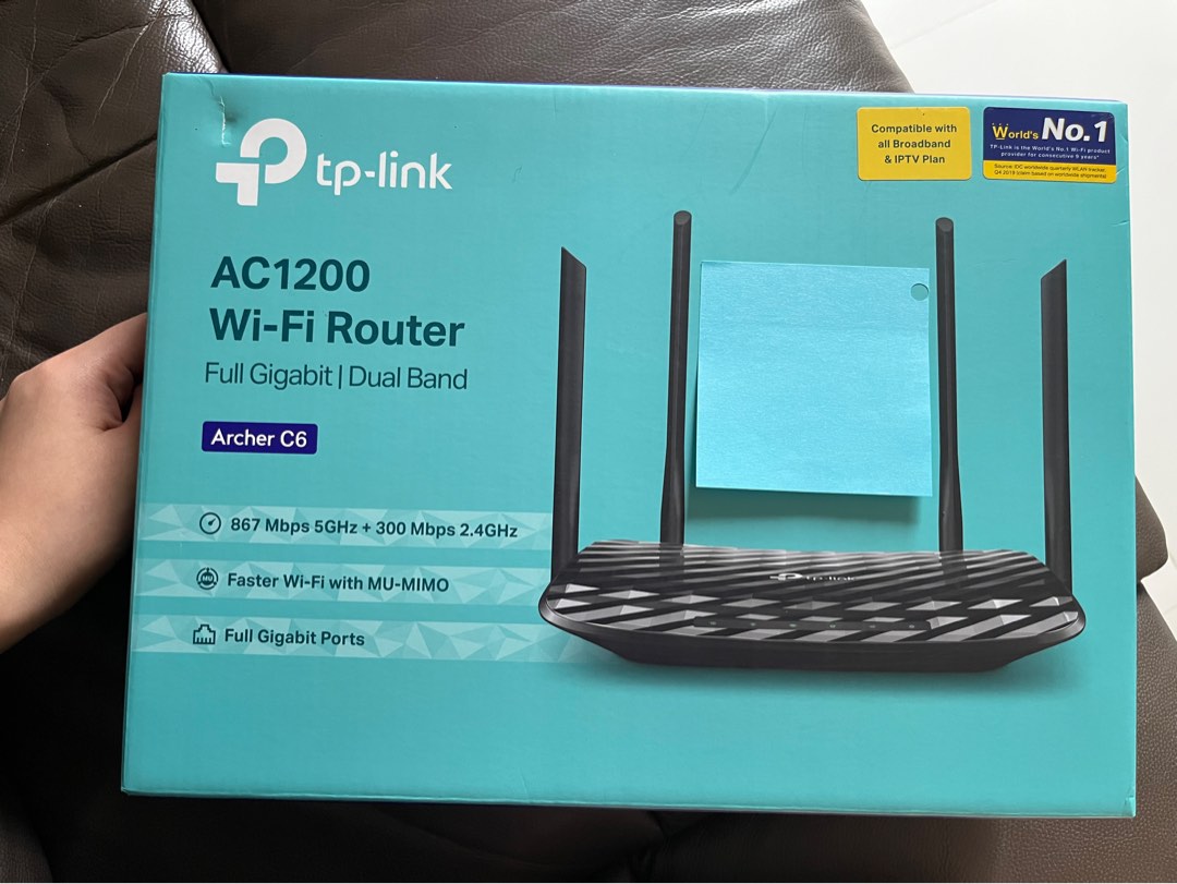 TP-link AC1200 wifi router, Computers & Tech, Parts & Accessories ...