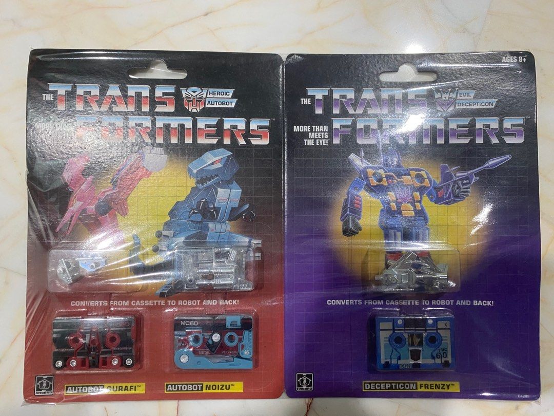 Transformers Hasbro g1 reissue gurafi noizu frenzy, Hobbies & Toys, Toys & Games on Carousell