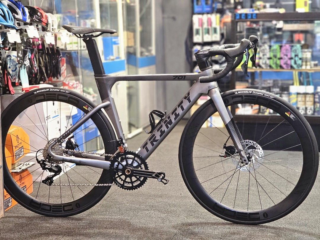 Trinity 701 Raod Bike W/50 Disc Carbon Wheelset, Sports Equipment ...