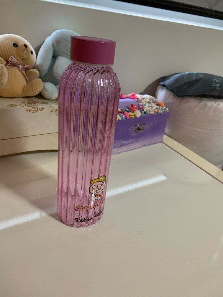 typo so glassy glass ridged bottle, Furniture & Home Living ...