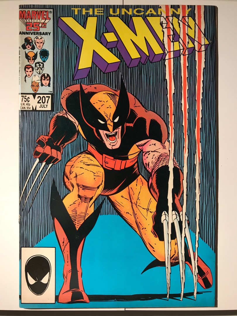 Uncanny X-Men # 207, Hobbies & Toys, Books & Magazines, Comics & Manga ...