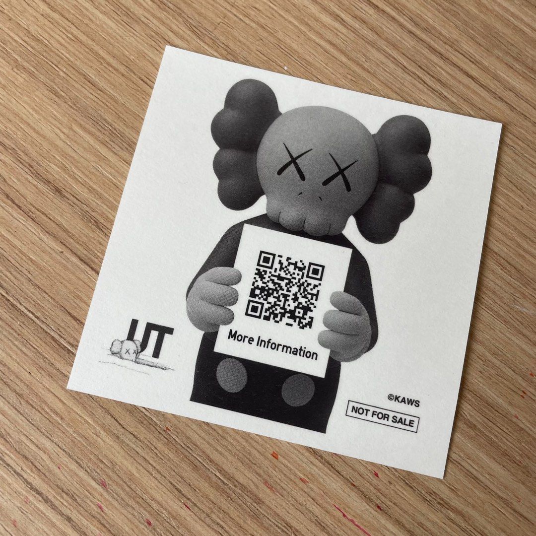 Uniqlo x KAWS Sticker, Hobbies & Toys, Stationery & Craft, Art & Prints ...