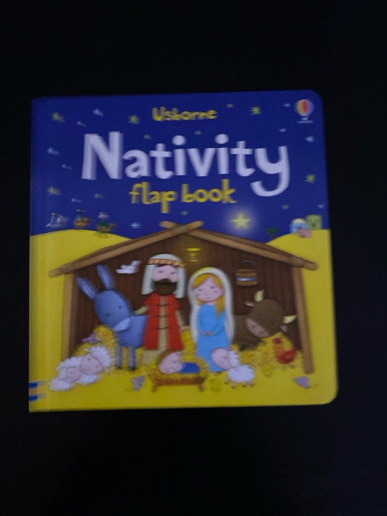 Usborne Nativity Flapboom, Hobbies & Toys, Books & Magazines, Children ...