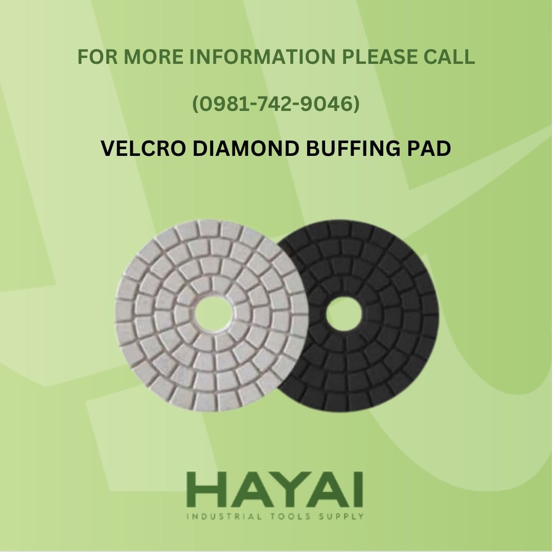 VELCRO DIAMOND BUFFING PAD, Commercial & Industrial, Industrial ...