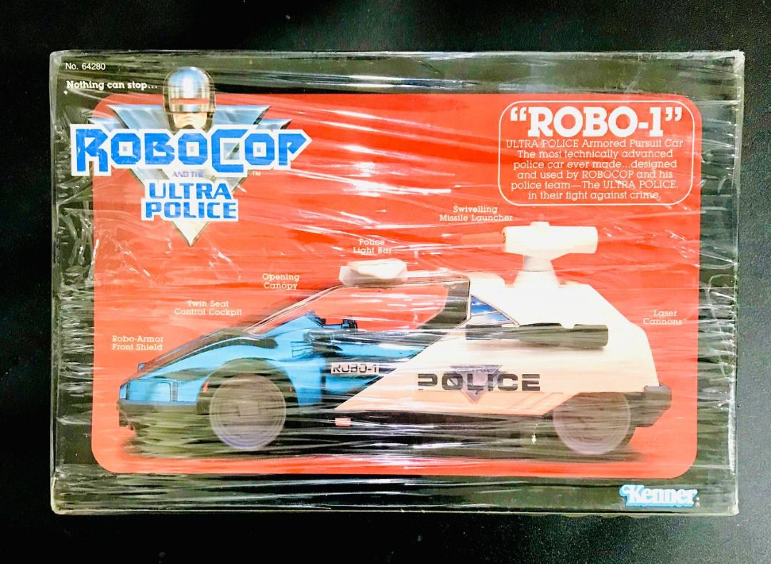 VINTAGE 1988 KENNER ROBOCOP ULTRA POLICE VEHICLE - ROBO-1 ( ULTRA ...