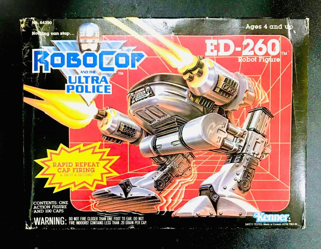 VINTAGE 1988 KENNER ROBOCOP ULTRA POLICE VEHICLE - ED-260 ROBOT - SUPER RARE, Hobbies & Toys ...