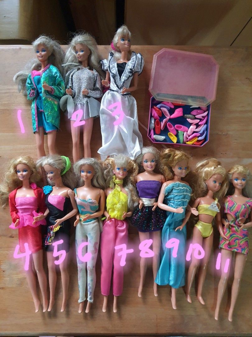 Vintage Barbie Dolls from 80s 1980s, Hobbies & Toys, Toys & Games on ...