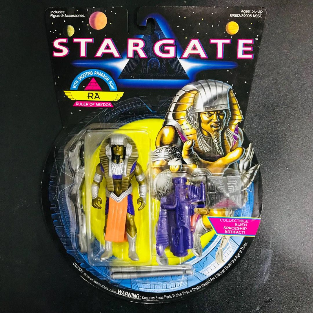 VINTAGE HASBRO TOY 1994 STARGATE ACTION FIGURE - SET OF 8 - SUPER RARE ...