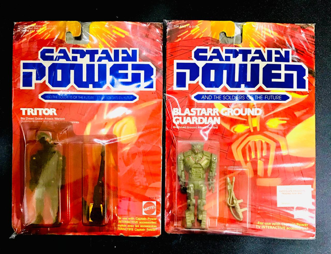 VINTAGE MATTEL 80'S CAPTAIN POWER AND THE SOLDIERS OF THE FUTURE ...