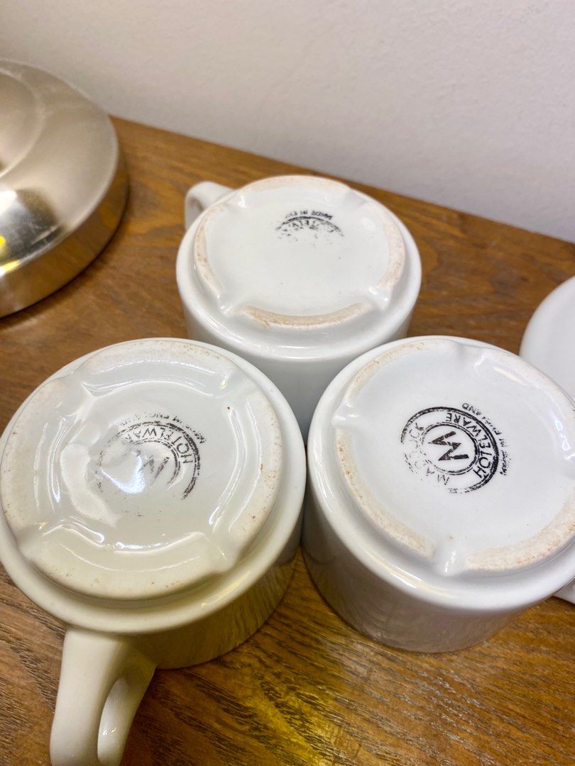 Vintage Old Age Made in England English MADDOCK HOTELWARE VITREOUS ...