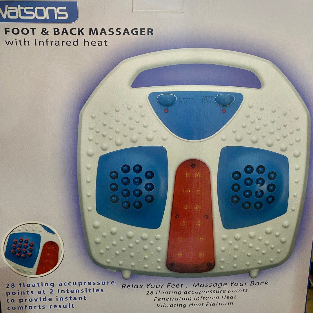 Watsons Foot and Back Massager, Health & Nutrition, Massage Devices on ...