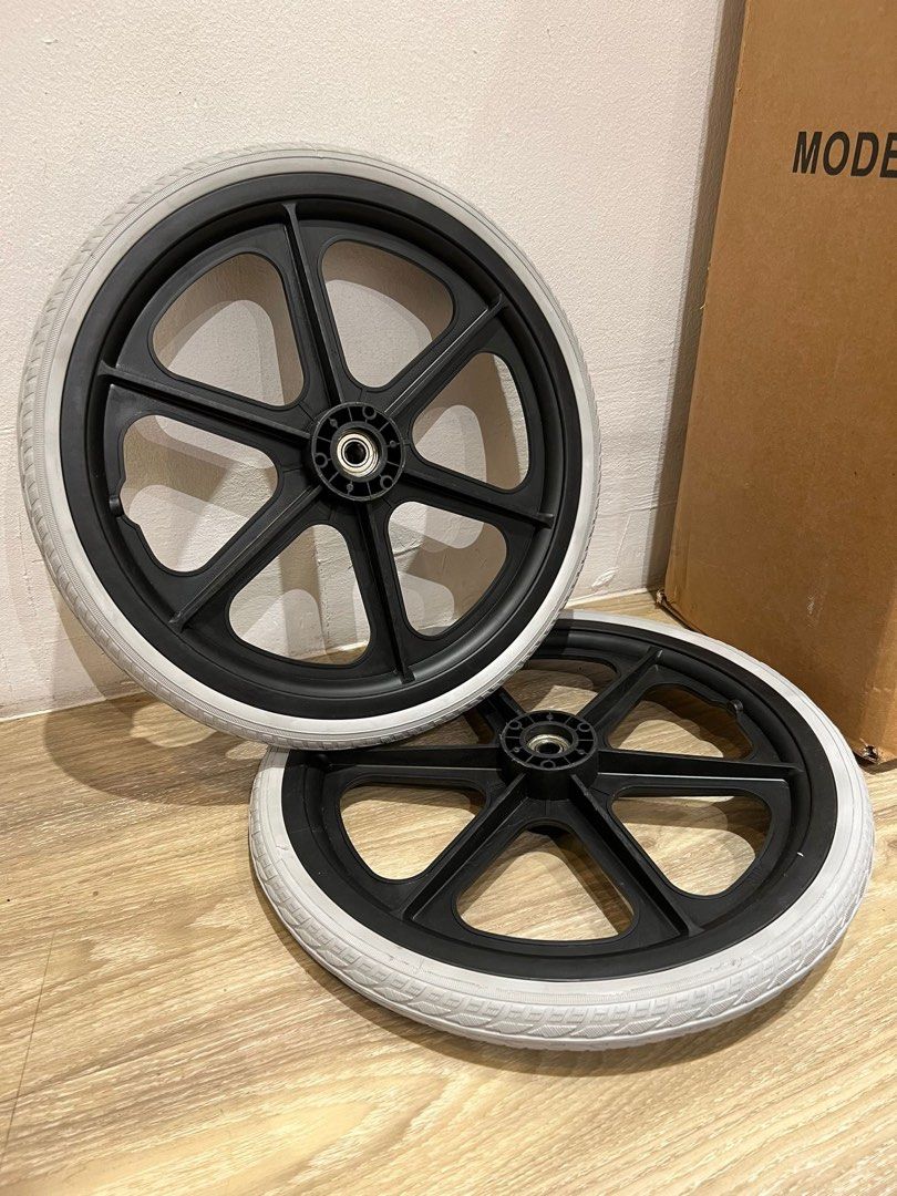 Wheelchair Tire Tyre Replacement Available Castors, Health & Nutrition ...