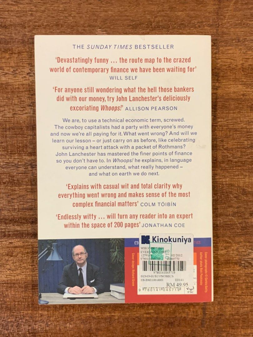 Whoops!Why Everyone Owes Everyone and No One Can Pay book by John ...