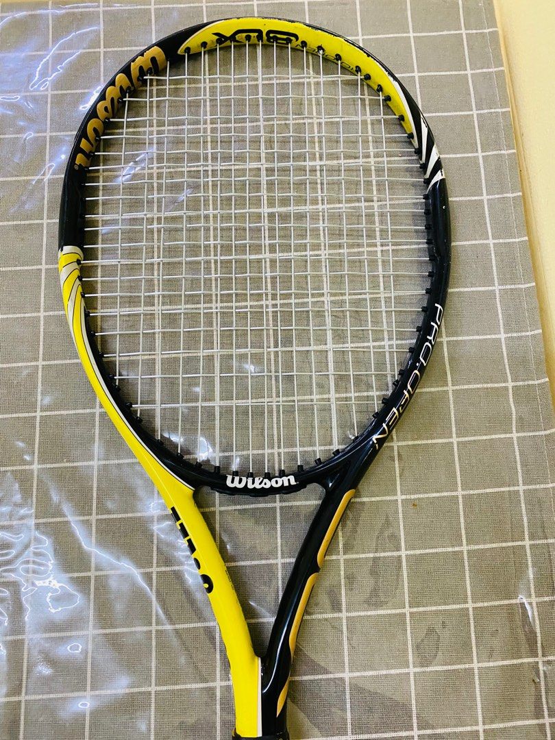 Wilson BLX Pro Open, Sports Equipment, Sports & Games, Racket & Ball ...