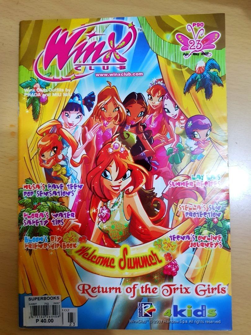 Winx Club Magazine - Issue No. 23 (April-May 2007), Hobbies & Toys ...