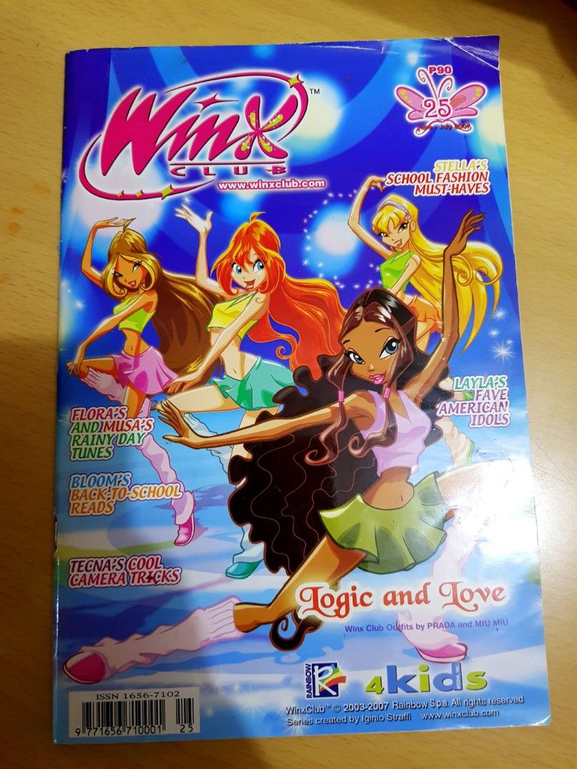 Winx Club Magazine - Issue No. 25 (June - July 2007), Hobbies & Toys ...