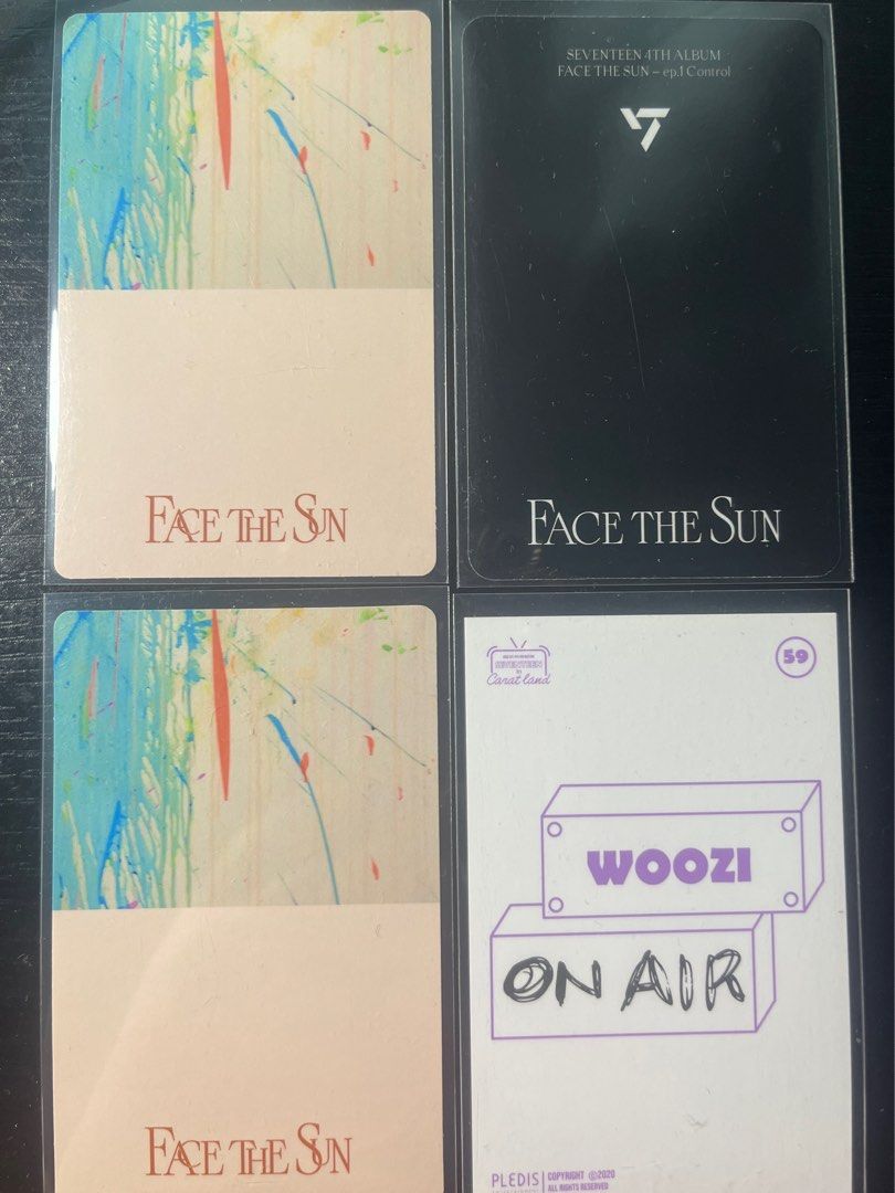 Wts official face the sun svt pcs, Hobbies & Toys, Memorabilia ...