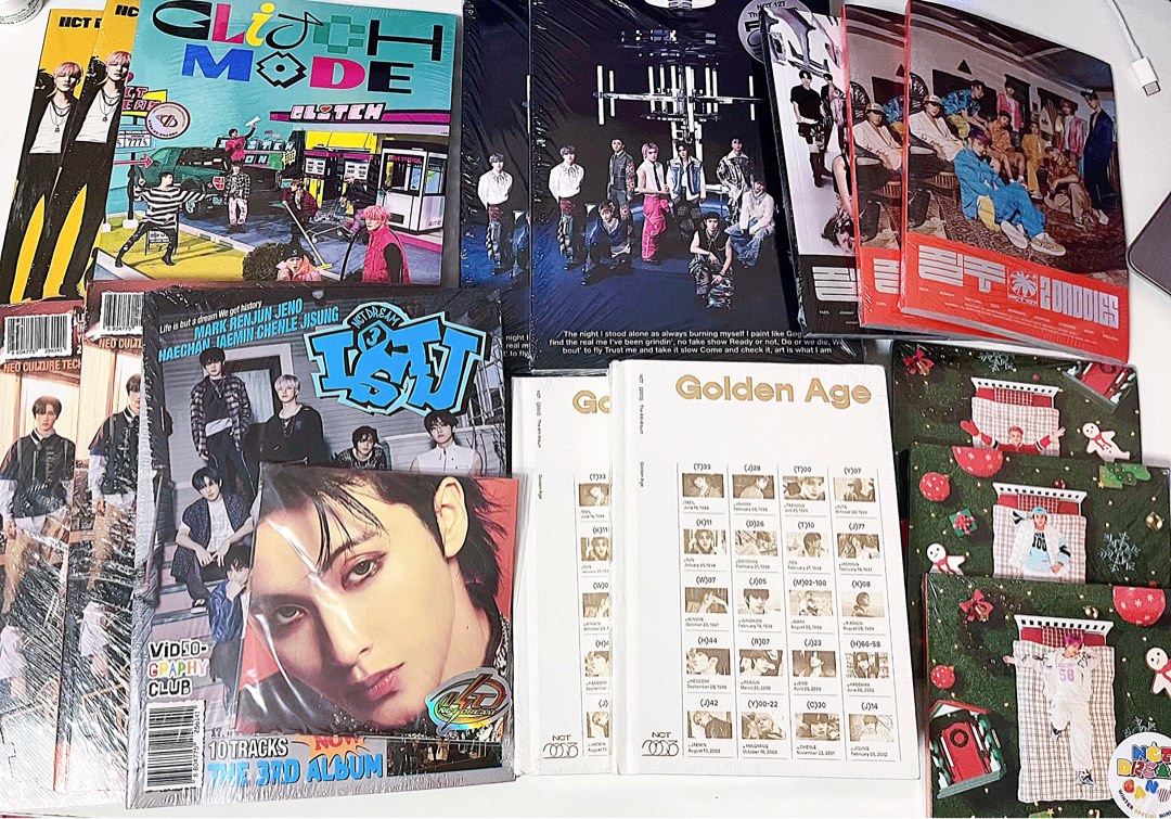 (wts) SEALED nct 127 nct dream GOLDEN AGE ISTJ GLITCH MODE CANDY ...