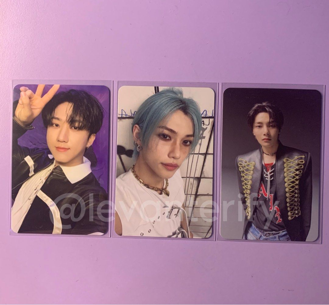 WTT SKZ STRAY KIDS ROCKSTAR PHOTOCARD CHANGBIN I.N FELIX BANG CHAN ...