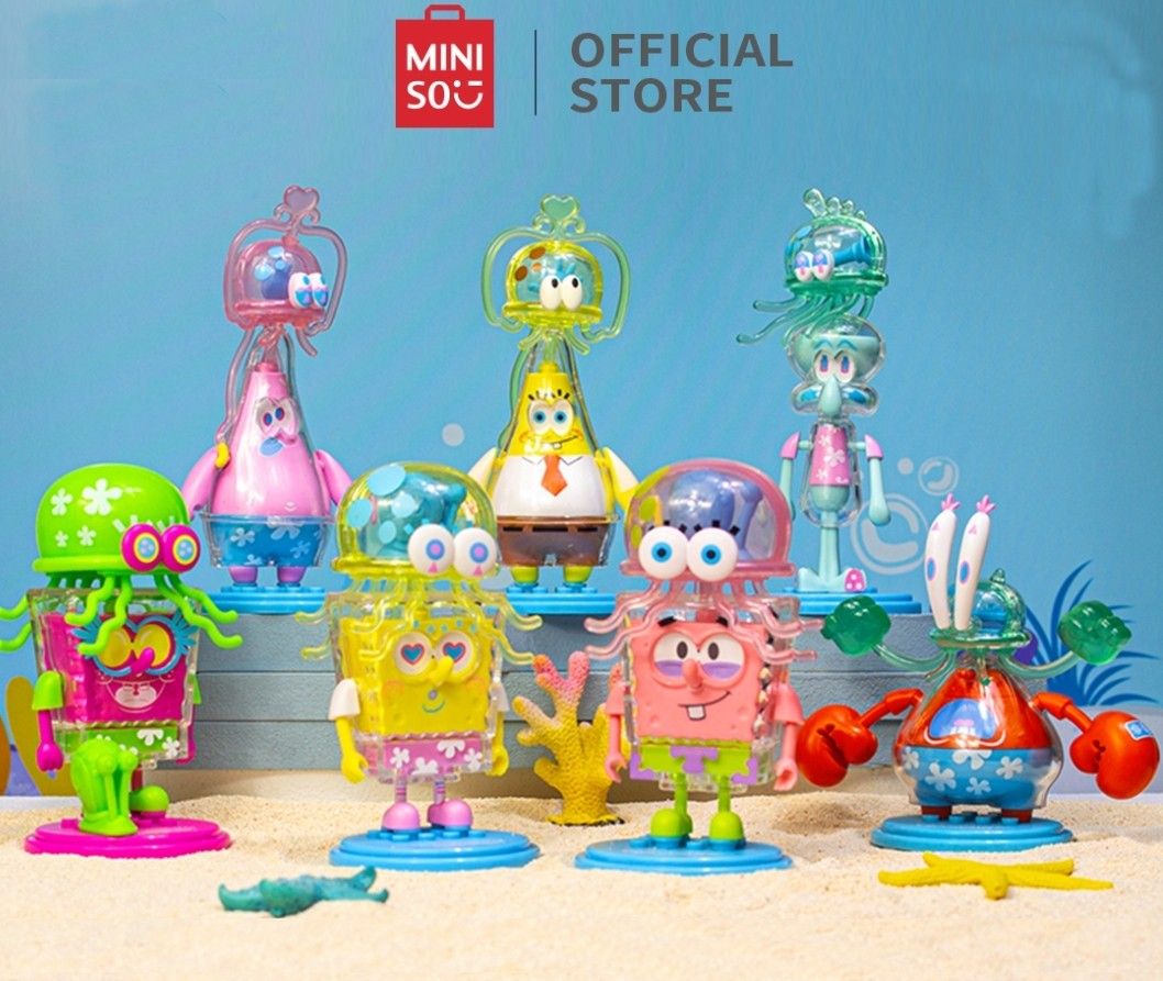WTT/WTS Miniso Spongebob Jellyfish [ non Popmart ], Hobbies & Toys ...
