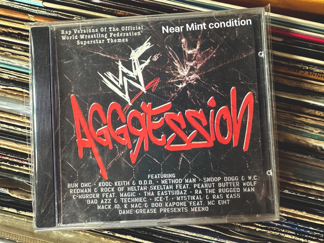 WWF Aggression CD Bootleg CD Vintage Cds WWE, Hobbies & Toys, Music ...