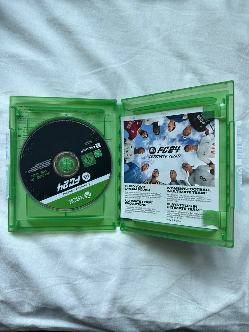 Xbox Series X / S and Xbox ONE - EA FC 24 FIFA - physical game disc ...