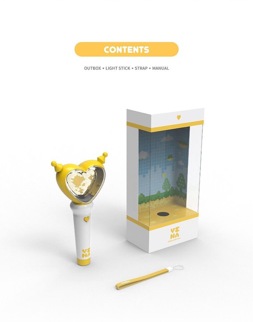 放yena lightstick, 興趣及遊戲, 收藏品及紀念品, 韓流 - Carousell