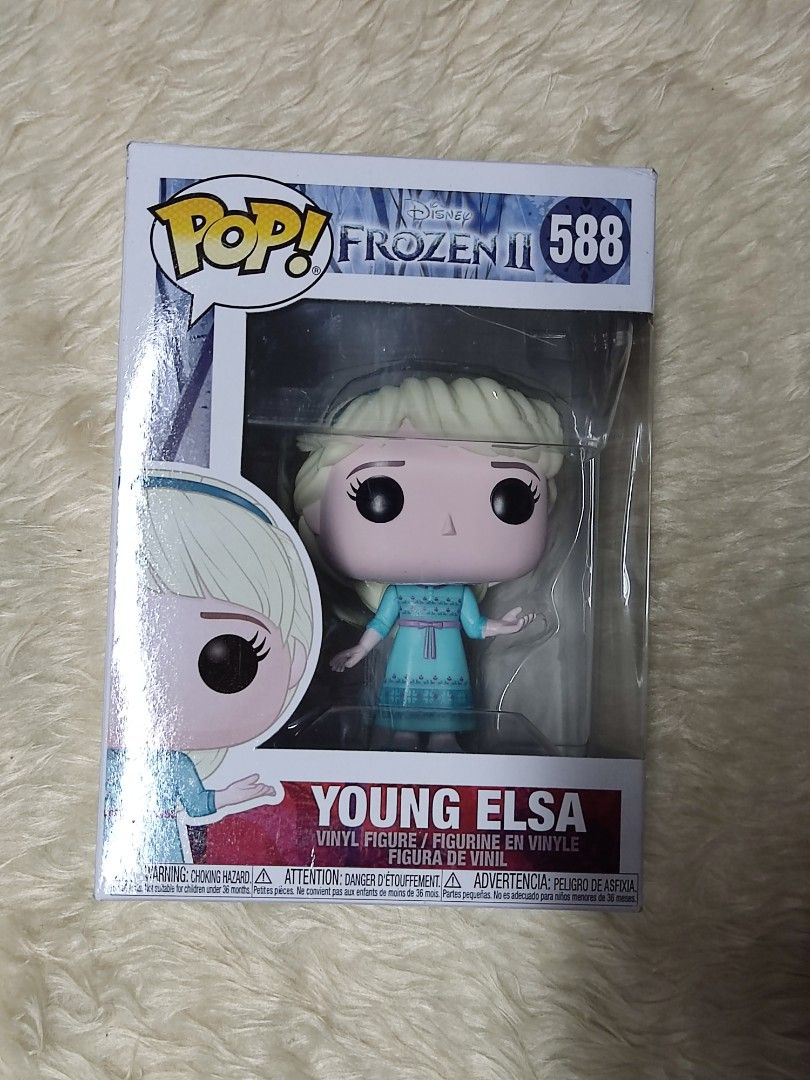Young Elsa Funko pop, Hobbies & Toys, Toys & Games on Carousell