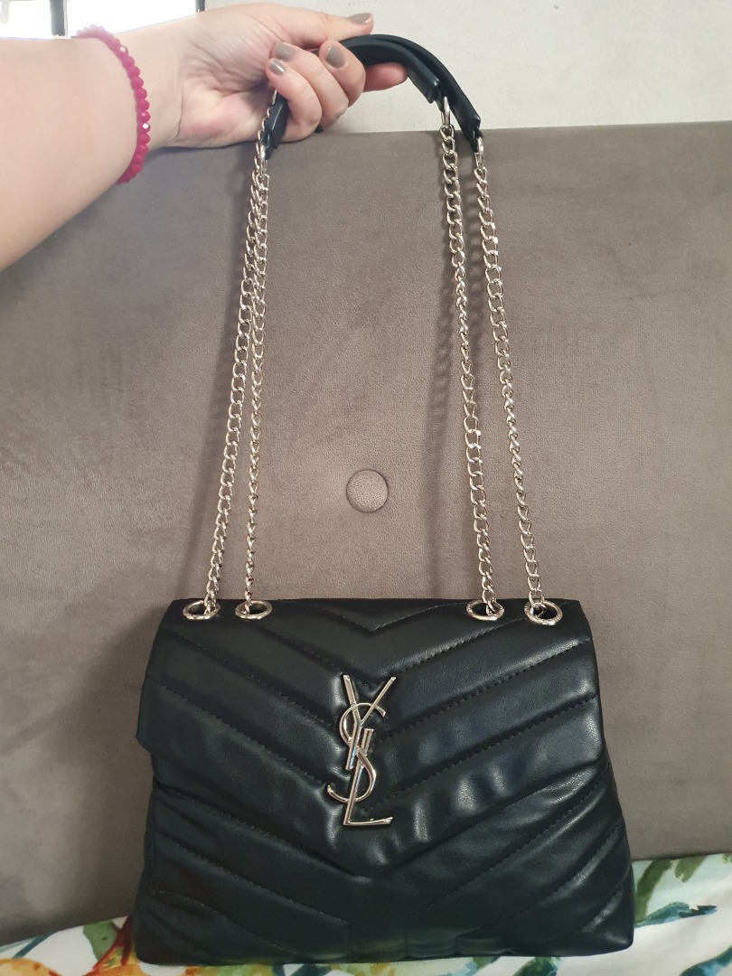 Ysl small chain Bag, Luxury, Bags & Wallets on Carousell