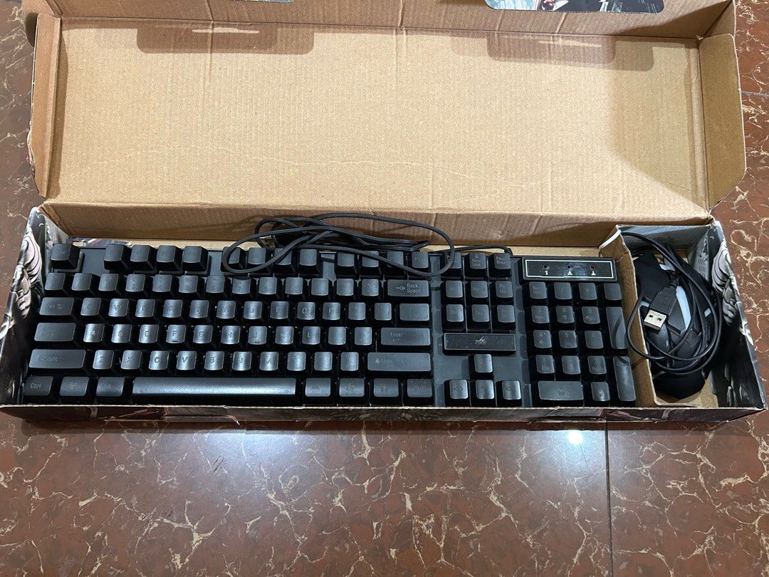 Zeus Combo Gamer Keyboard & Mouse, Computers & Tech, Parts ...