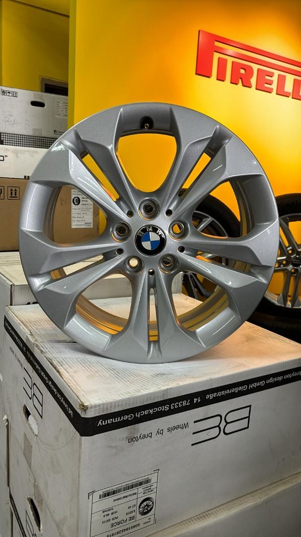 17" BMW Original rims, Car Accessories, Tyres & Rims on Carousell