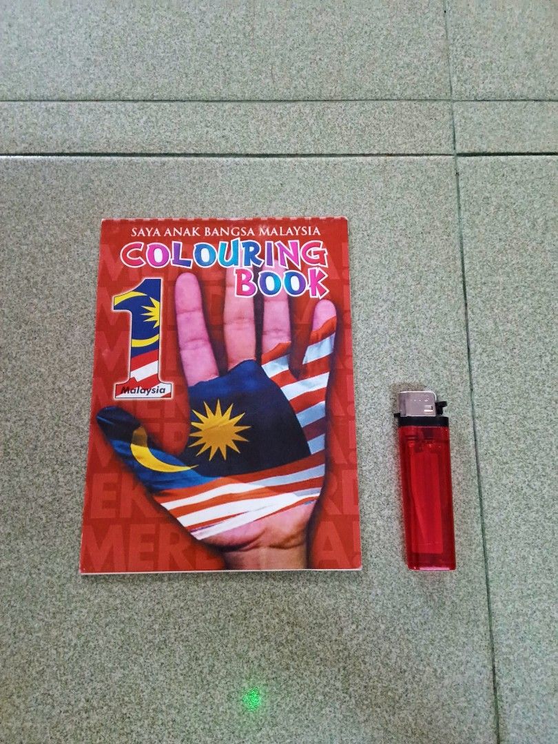 saya anak malaysia coloring pages