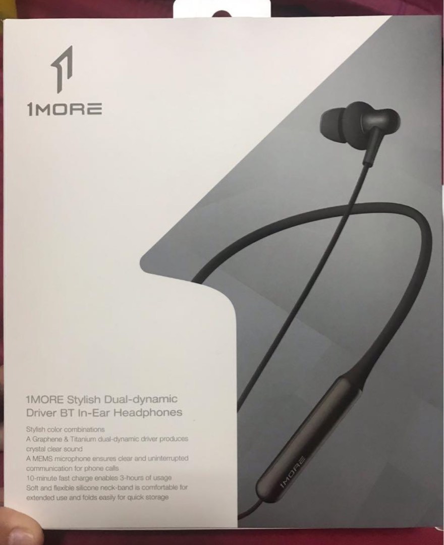 1more stylish dynamic bluetooth earphones headset earpiece, Audio ...