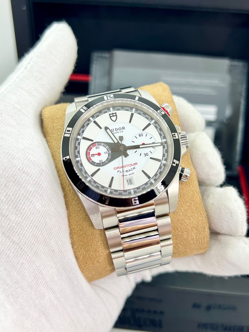 2020 Tudor Grantour Chronograph Fly Back 42mm, Luxury, Watches on Carousell