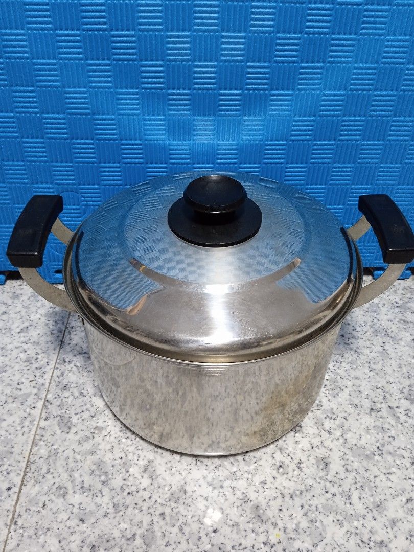 555 Stainless Steel Pot, Furniture & Home Living, Kitchenware ...