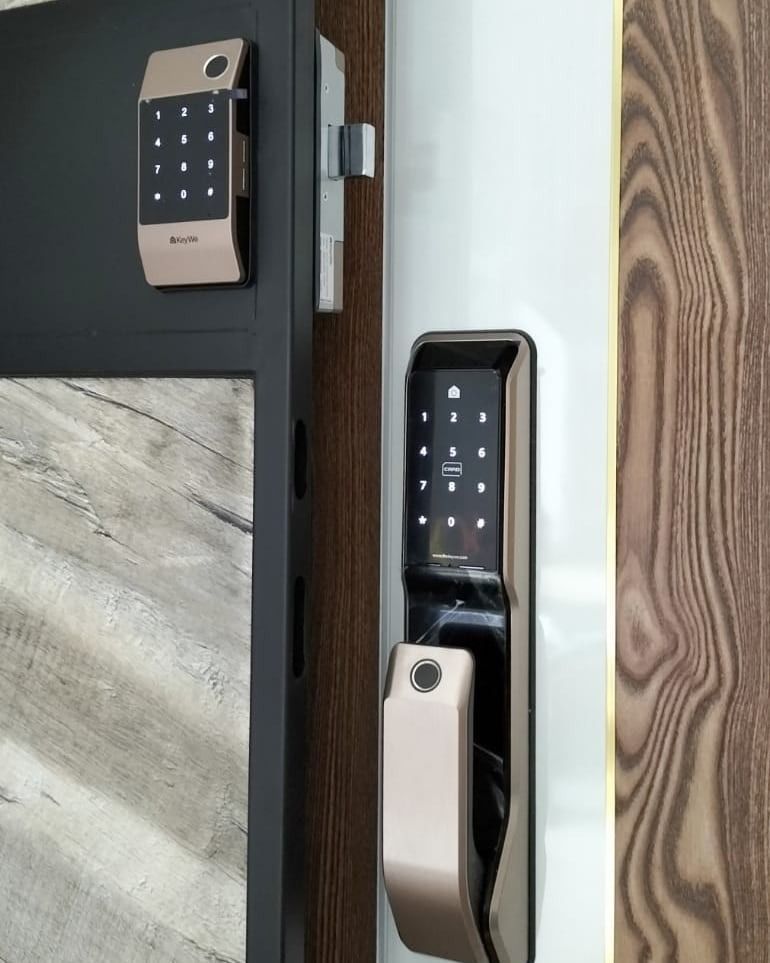 [ 12.12 Mega Sales ] Keywe Push Pull + Keywe Damian Gate Lock Synchronize Bundle, Furniture ...