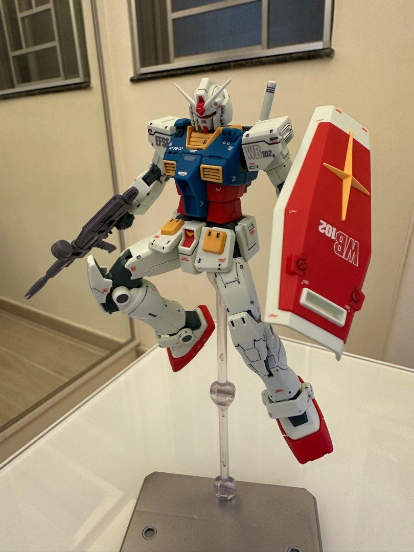（清位不議價＋順豐到付＋分件包裝）全新 2022年 Premium Bandai PB HG GTO RX-78-2 RX782 Gundam 元祖高達 德安之島 劇場版 Cucuruz ...