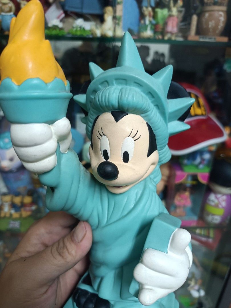 早期 正版 編號851 經典米老鼠 自由女神, 書籍、休閒與玩具, 玩具、公仔、桌遊在旋轉拍賣