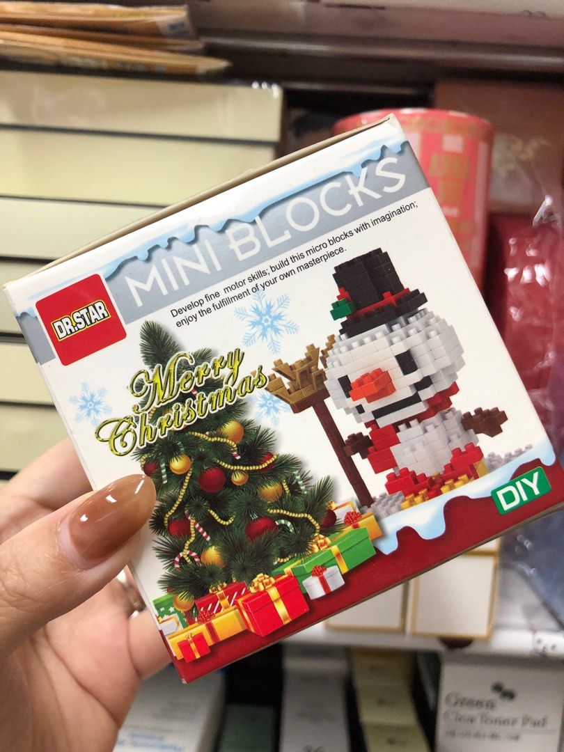 [現貨]聖誕送禮之選 - Dr Star Mini Blocks 聖誕迷你積木 - 聖誕老人 / 雪人, 興趣及遊戲, 玩具 & 遊戲類 ...